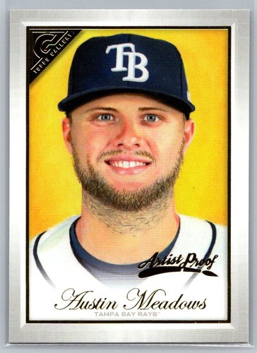 2019 Topps Gallery Artist Proof #28 Austin Meadows Tampa Bay Rays ...