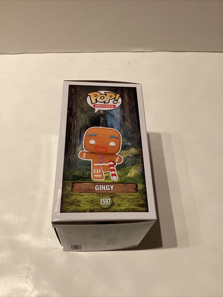 FUNKO POP! GINGY #1597~ MINT~ DREAMWORKS SHREK SERIES~ | eBay