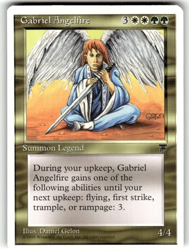 Gabriel Angelfire Chronicles Regular MTG NM | eBay