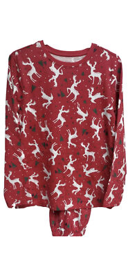 Primark Men’s Red Reindeer Christmas Pyjamas Set Size M | eBay UK