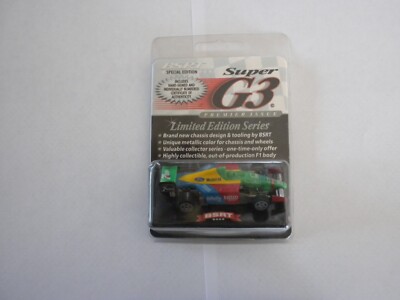 Rare NOS AFX Super G+/BSRT F1 Indy "7 UP/Gillette" Super G3 #19 HO ...