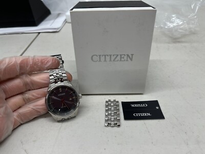 Citizen Addysen Eco-Drive Men's Date Indicator Grey Dial Watch 41mm ...