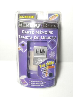 Brand New Game Cube Memory Card 16 Mb | eBay