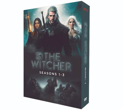 The Witcher: The Complete Series Seasons 1 2 3 DVD Box-Set region 1 NEW ...