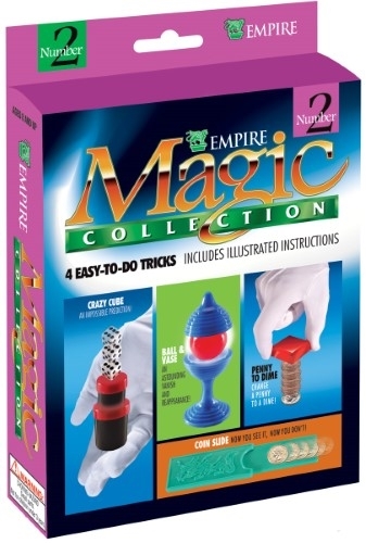 Empire magic collection set 2 includes 4 easy to do tricks cube coin ...