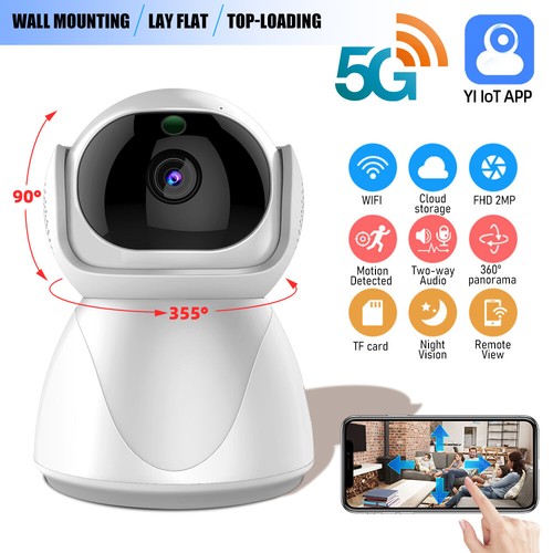 Yi Lot App 5G Wifi IP Security Camera Smart Night Vision Outdoor Indoor ...