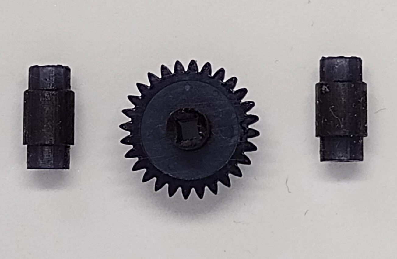 3D printed Replacement Axle And Gear For Bachmann OO Split Chassis ...
