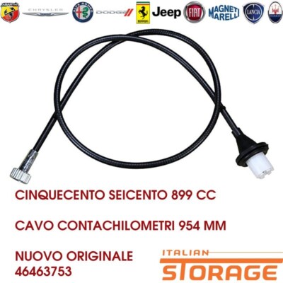 FIAT CINQUECENTO SEICENTO 899 CC CAVO CONTACHILOMETRI NUOVO ORIGINALE ...