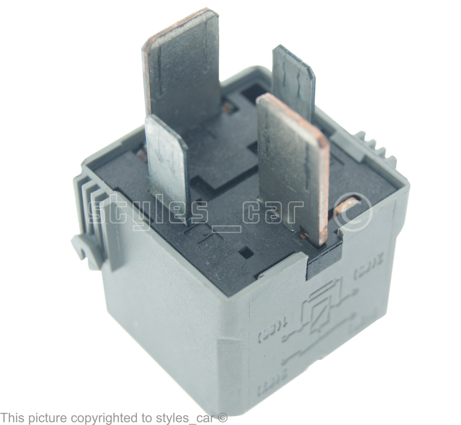 A0025422619 Mercedes-Benz E M S R V SL Class 4-Pin Grey Relay Hella ...