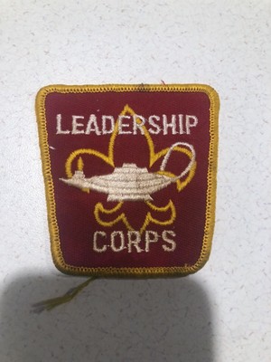 Boy Scouts - Leadership Corps. - original BSA Cloth Patch | eBay