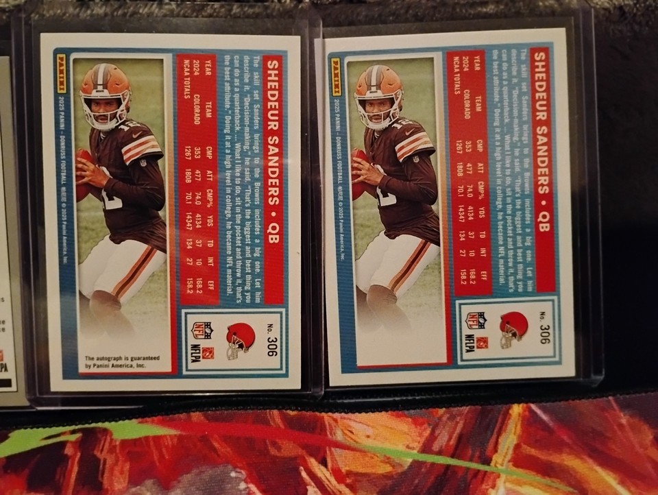 Shedeur Sanders Auto sports cards lot | eBay