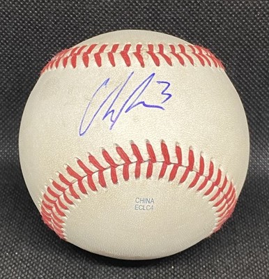 CHASE FRALICK Auburn Tigers IP Signed Milb Used Sweet Spot Baseball ...