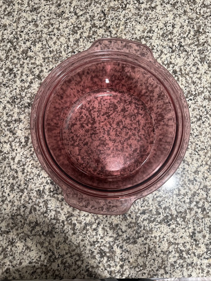 Vision Corning Ware Cookware 5L Dutch Oven Stock Pot Pyrex Lid USA ...