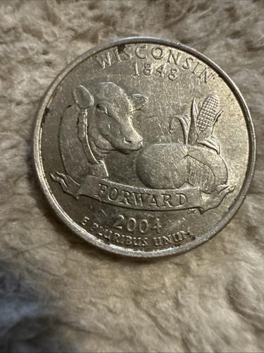 2004 D LEAF Wisconsin State Quarter Quarters Rare | eBay