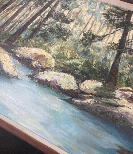 ( J. Stevenson) Beautiful Framed Work 20”x 30” Painting Signed | eBay