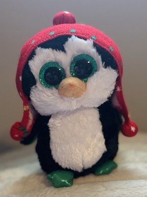 Ty Beanie Boos- “Freeze” The Penguin Holiday Plushy Toy 6” W/ Tags | eBay