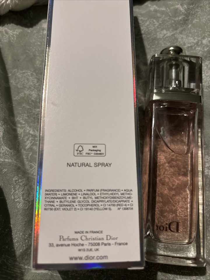 Dior Addict Eau Fraiche Eau de Toilette 50ml Spray | eBay UK