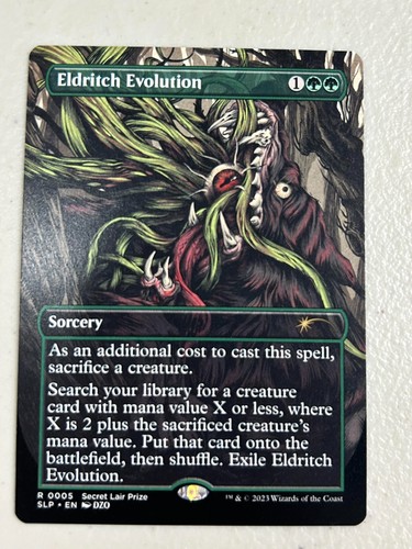 MTG Non-Foil Promo Eldritch evolution Secret Lair Prize | eBay