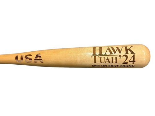 Hawk Tuah 24’ “Spit On That Thang”Custom Baseball Bat! | eBay