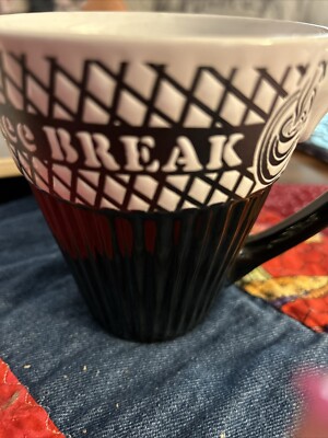 Today's Home Black Coffee Break Coffee Mug 16oz | eBay