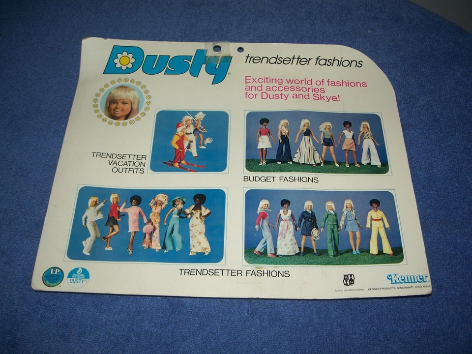 Vintage 1975 Dusty & Skye Doll Trendsetter Fashion Outfit Green ...