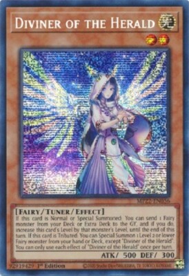 ** DIVINER OF THE HERALD ** 1ST EDITION PRISMATIC SECRET RARE MP22 ...