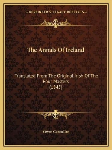 Owen Connellan Annals Of Ireland (Poche) 9781165671113 | eBay