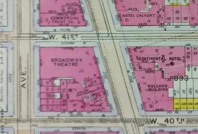 Broadway Nyc Theaters Map