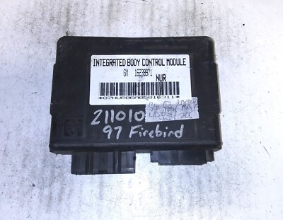 16239971 bcm body control module 1996-2002 Chevy Camaro or Pontiac ...