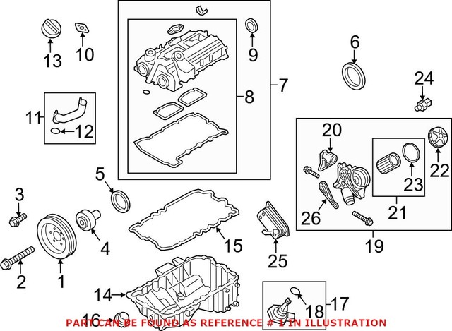 BMW N20 at Harmonic Balancer Crankshaft Pulley 11237624103 for sale ...