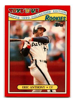 Eric Anthony 1990 Topps Toys R Us Rookies #2 Houston Astros Mint | eBay