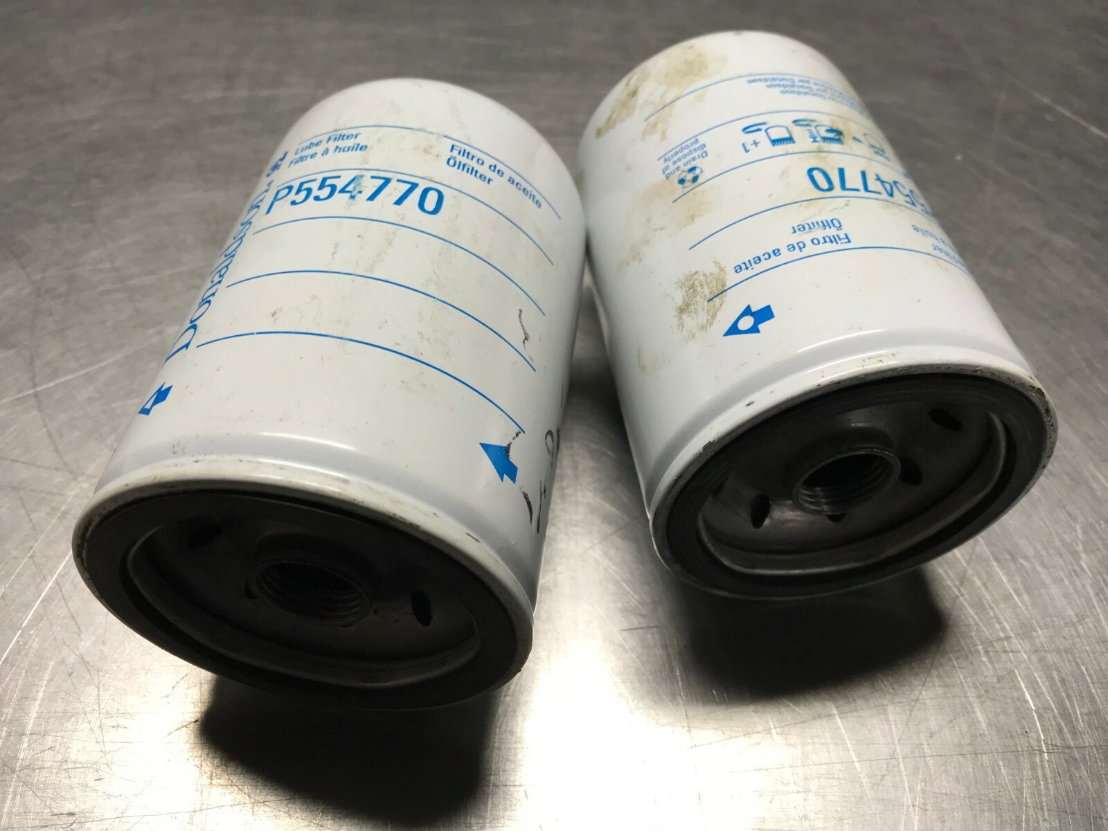 P554770 GENUINE Donaldson Oil Lube FILTER QTY of 2 Filters | eBay