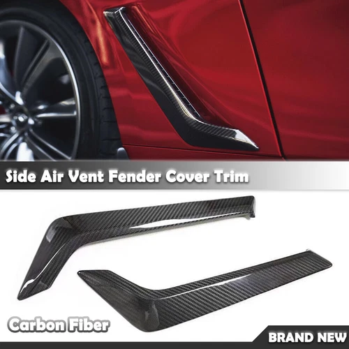 Carbon Fiber Fenders Fenders For 2017-2022 INFINITI Q60 Real Carbon ...