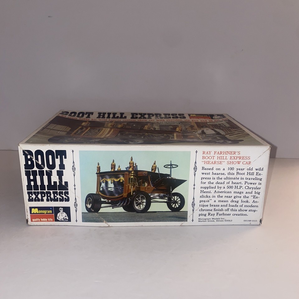 - MONOGRAM BOOT HILL EXPRESS RAY FARHNER 1:24 Partially built And Parts ...