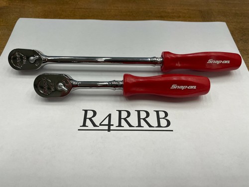Snap-on Tools USA NEW 1/4" Drive RED Hard Handle Ratchet Lot Set THLD72 ...