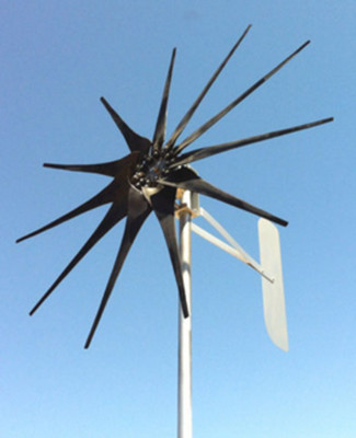 WIND TURBINE GENERATOR 1450 Watts N52H MADE IN THE USA 11 blade 24 VOLT ...