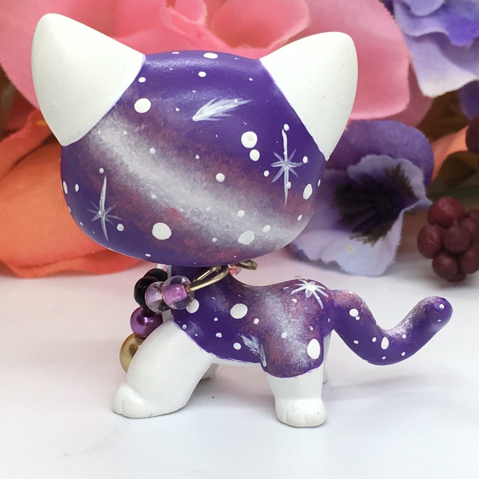 Mini Toy Pet Shop Cute, Short Hair, GALAXY KITTY Cat Ooak Custom, Nice ...