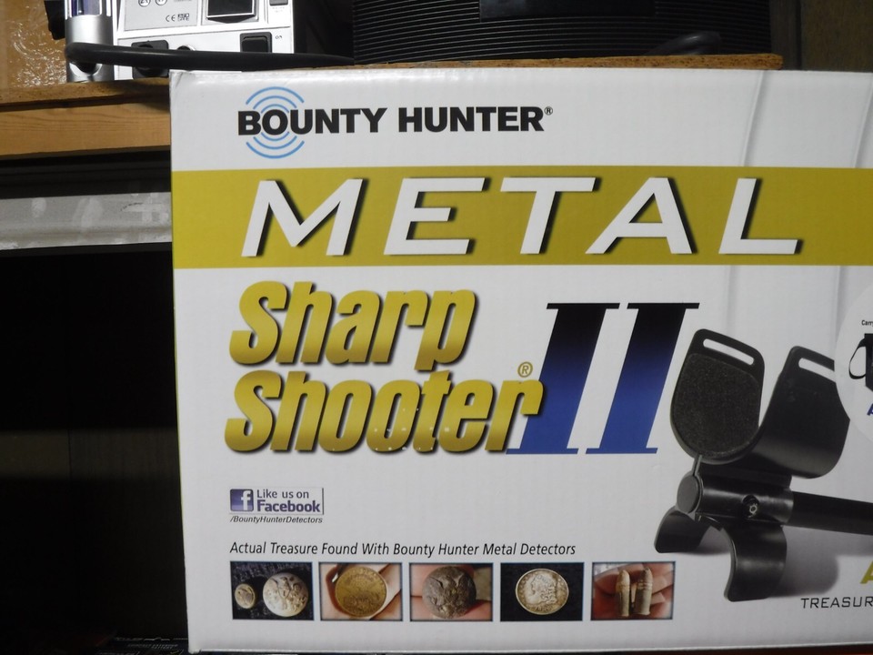 *NEW* Bounty Hunter Sharp Shooter II Metal Detector, SS2GWP, 04803268) | eBay