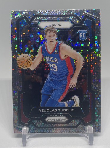 Azuolas Tubelis 2023-24 Prizm Rookie Card RC FAST BREAK PRIZM ...