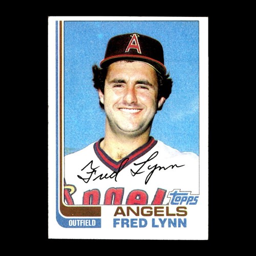 Fred Lynn 1982 Topps California Angels #251 R313C 7 | eBay