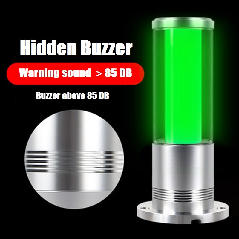 Machine tool Tri-color light alarm LED aluminum alloy sound light with ...