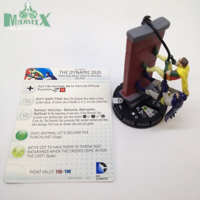 Heroclix Batman Classic TV Show set The Dynamic Duo #016 Gravity Feed ...