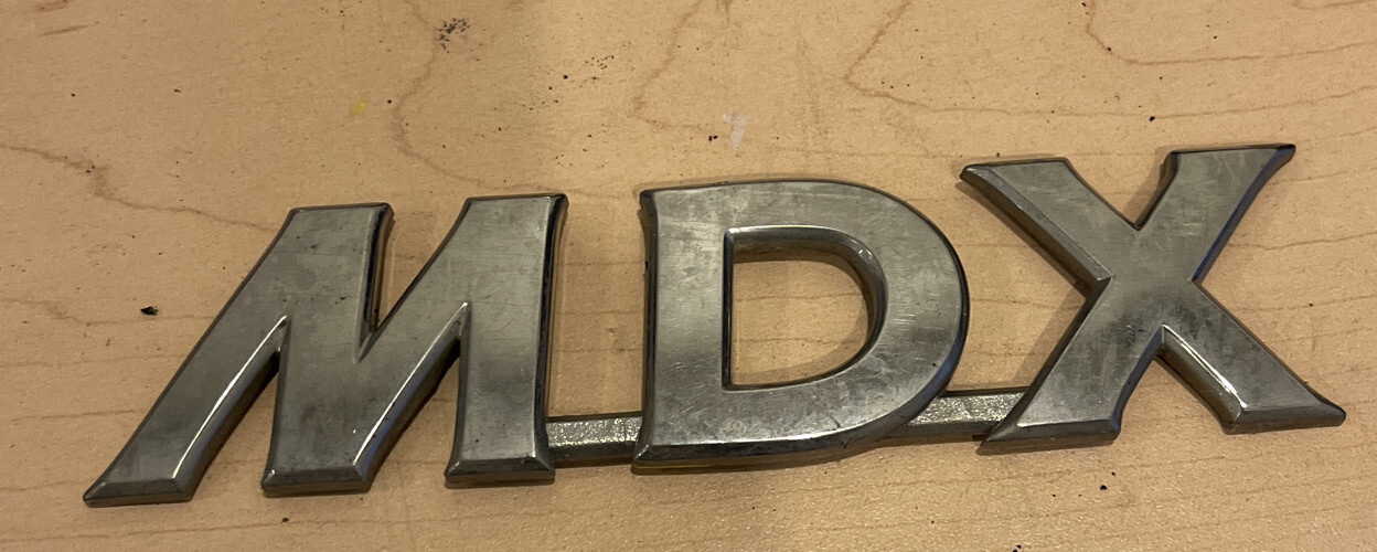 2000-2006 Acura MDX Emblem Letters Logo Badge Nameplate Trunk Gate Rear ...