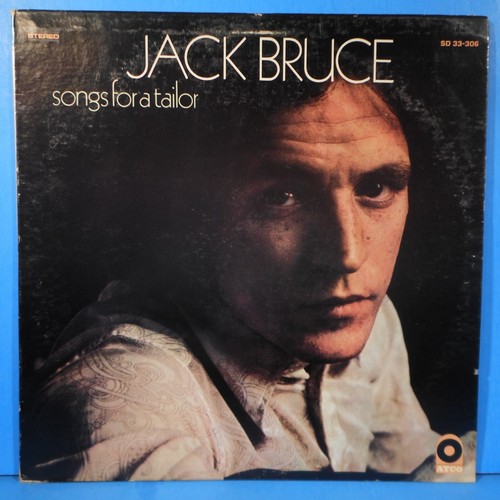 JACK BRUCE SONGS FOR A TAILOR LP 1969 ORIGINAL CREAM GREAT CONDITION ...