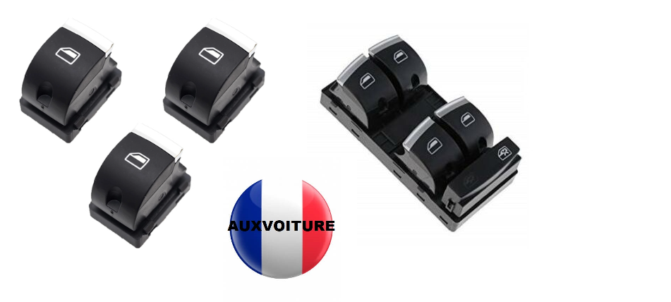 Bouton leve vitre audi a3 s3 rs3 8p Q7 4L A6 S6 RS6 4f c6 conducteur ...