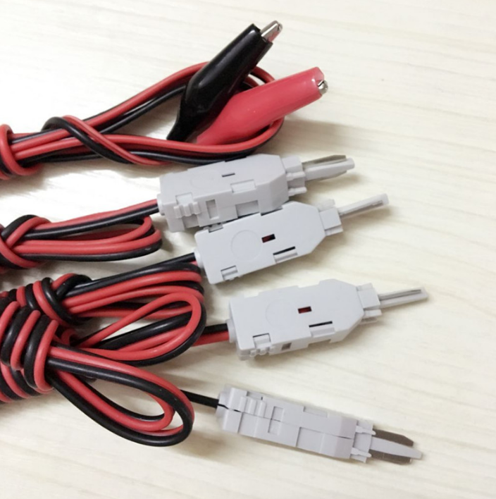 3pcs Crocodile clip voice test line 110 telephone distribution frame ...