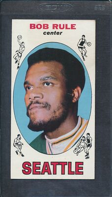 1969/70 Topps #030 Bob Rule Supersonics EX/MT *2075 | eBay Australia