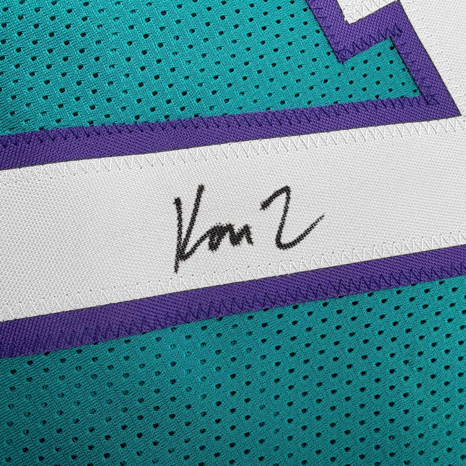 Autographed/Signed Kon Knueppel Charlotte Teal Basketball Jersey JSA ...