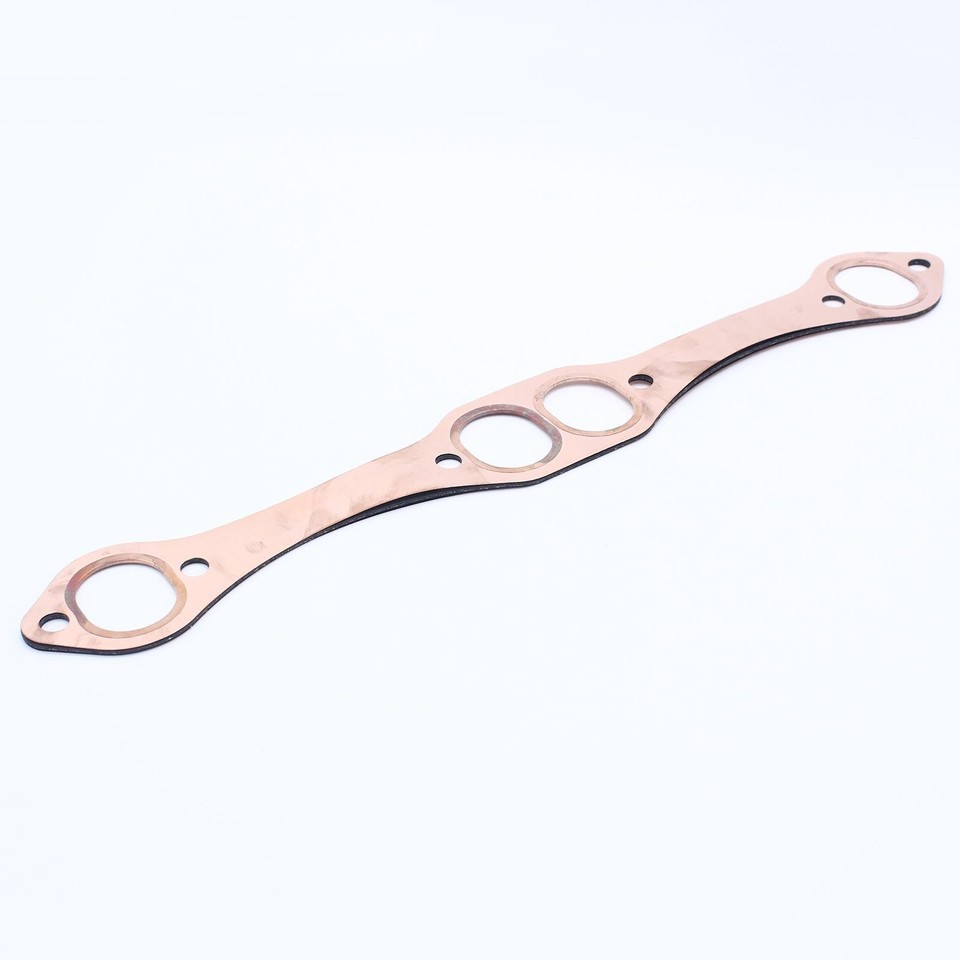 2x SBC Exhaust Gasket Seal for Chevy SB 327 305 350 383 Advanced ...