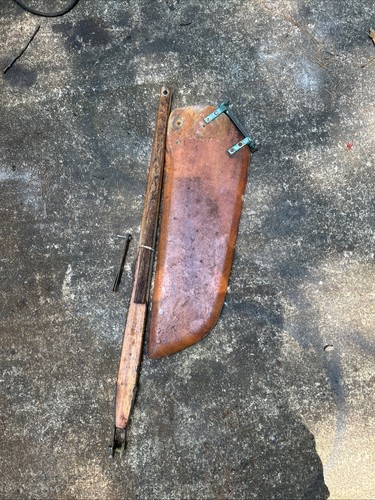 Vintage Sunfish Sailboat Rudder ~ Bronze Old Style Hardware Mahogany ...